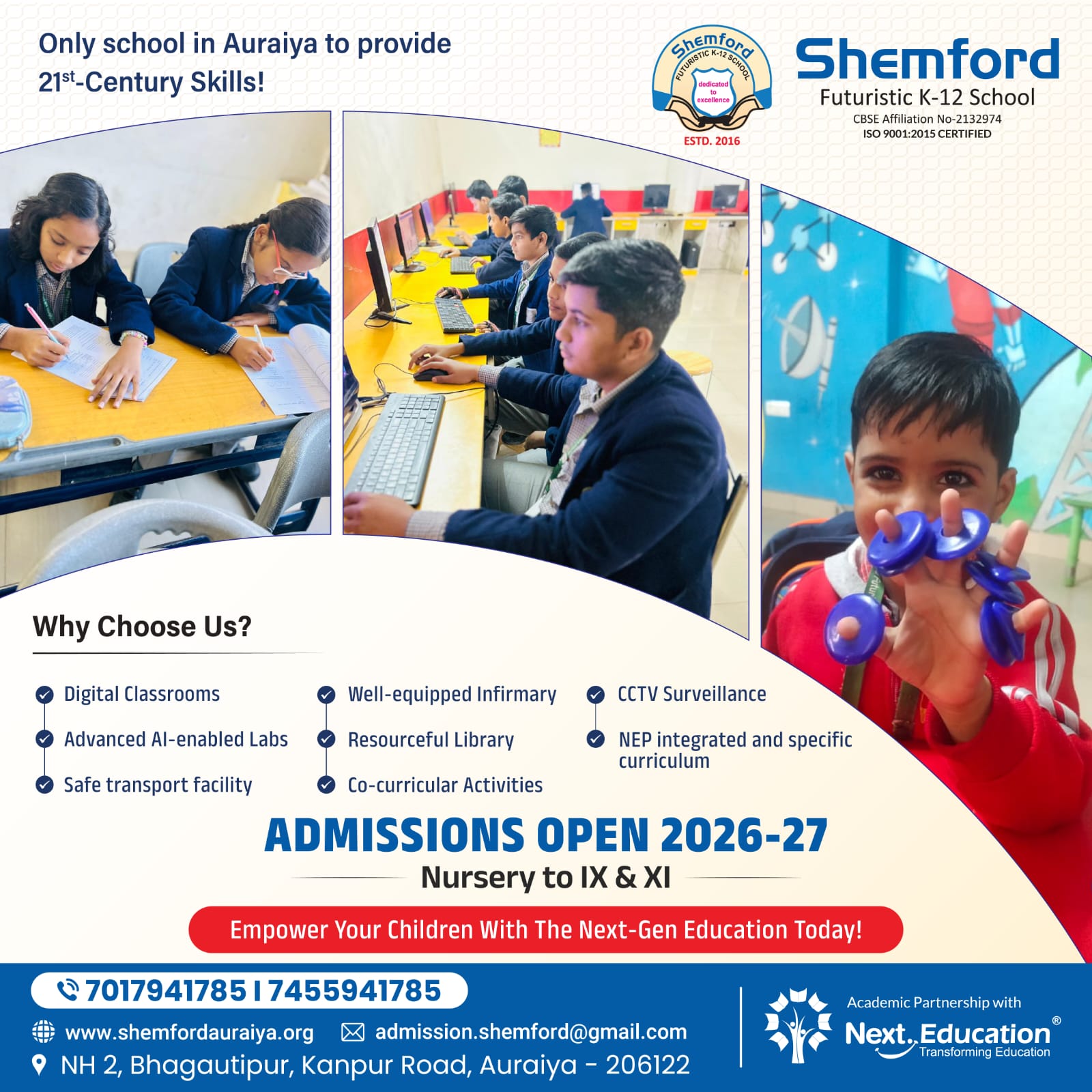 Shemford Futuristic K12 School